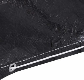 Plachty na zahradní houpačku 2 ks 6 oček 185 x 117 x 170 cm 3082844