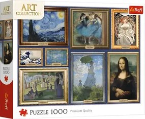 TREFL Puzzle Art Collection: Sbírka mistrovských uměleckých děl / 1000