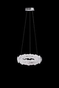 Toolight Toolight, LED závěsné svítidlo 57cm, 36W, 4000K, MS017-CP, chromová, OSW-09629