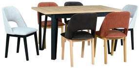 Drewmix Jídelní židle MONTI 2 dřevo: černá