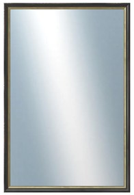 DANTIK - Zarámované zrcadlo - rozměr s rámem cca 40x60 cm z lišty Anversa piccola černá AU (3145)