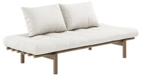 sofa PACE by Karup - 75*200 cm carob (hnědá) + futon natural 701