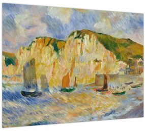 Obraz - Auguste Renoir, Sea and Cliffs, reprodukce (70x50 cm)