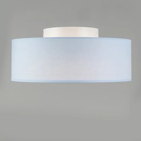 Stropní svítidlo modré 30 cm včetně LED - Drum LED