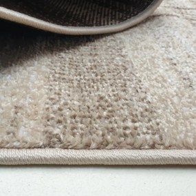 Spoltex, Kusový koberec Florentina 613-64 beige/red, 80x150, béžová, obývací pokoj