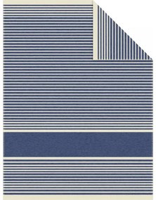 Ibena Jacquard Ibiza deka modrá