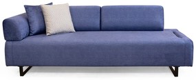 Hanah Home Pohovka INFINITY s postranním stolkem modrá 560ARE1322