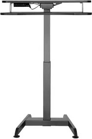 LogiLink EO0014 černá / Stůl na práci ve stoje / výška 72 až 122 cm /