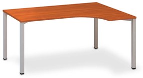 Ergonomický stůl ProOffice B 180 x 120 cm, pravý, třešeň
