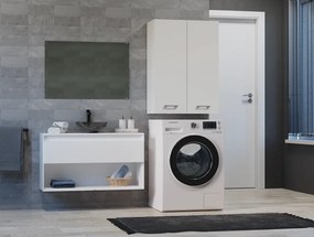 TPS Koupelnová skříňka nad pračku POLA MINI DD - Bílý mat