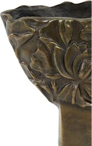 Bronzová antik kovová váza Palesa antique bronze L - 34*13*24 cm