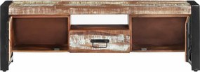 TV skříňka 120 x 30 x 40 cm masivní recyklované dřevo 338223