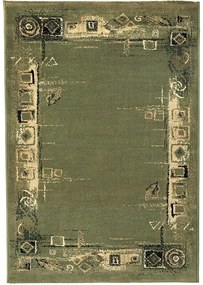 Koberce Breno Kusový koberec SOLID 07/AVA, Zelená, Vícebarevné, 300 x 400 cm