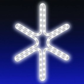 DecoLight SM-800004 Vánoční LED vločka PROFI studená bílá