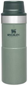 STANLEY Classic series termohrnek do jedné ruky 350ml kladívková zelená
