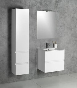 Aqualine Aqualine, PANEDA umyvadlová skříňka 45x55x34,2cm, bílá, PN245