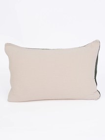 MK Lůžkoviny Mušelínový povlak na polštář 50 x 70 cm - Alexia Duo olivová/přírodní