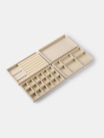 Sinsay - Sada organizérů do skříně 4 pack - krémová