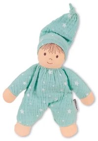 Sterntaler hračka chrastící panenka malá 23 cm zelená hvězdičky 3001972