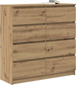 Příborník dub artisan 100x35x99 cm kompozitní dřevo 3328497