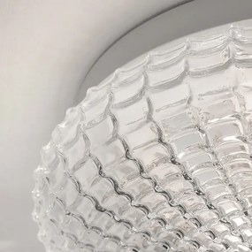 Designové stropní svítidlo Clam 30 čirá