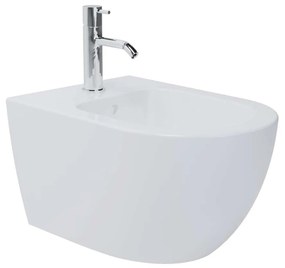 kielle Oudee - Závěsný bidet, s přepadem, s otvorem pro baterii, bílá 30302000