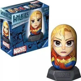 Ravensburger Hylkies: Marvel: Captain Marvel / 3D Puzzle / od 6 let