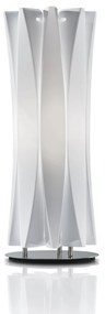 Slamp Bach Table S, designová stolní lampa z bílého Opalflexu, 1xE14, výška 42cm