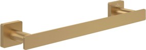 Villeroy & Boch Elements Striking - Držák ručníků, délka 35 cm, kartáčované zlato TVA15200900076