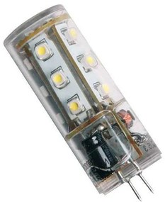 LED SMD žárovka, patice G4, 2 W, studená bílá