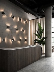 NOR 2019061003 Venkovní nástěnné svítidlo Turn 13W LED černá - NORDLUX