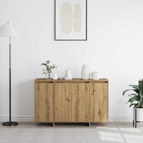 Servírovací skříň Artisanový dub 120 x 41 x 75 cm 3333904