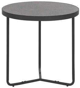 Konferenční stolek šedá / černá MELODY střední Beliani