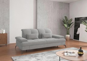 XXXLutz 2,5SEDÁK, textil, světle šedá Sit & More - Pohovky - 000144009934