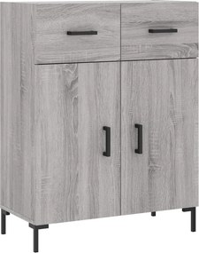 Skříň highboard šedá sonoma 69,5 x 34 x 180 cm kompozitní dřevo 3198151