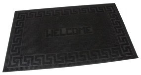 Gumová vstupní kartáčová rohož Welcome - Deco - 75 x 45 x 0,6 cm