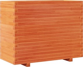 Zahradní truhlík voskově hnědý 90 x 40 x 72 cm masivní borovice 3282636