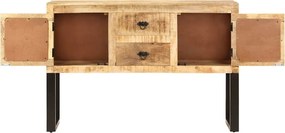 Příborník 110 x 30 x 74 cm hrubé mangovníkové dřevo 328275