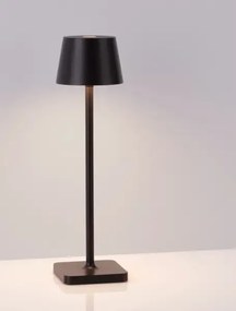 Venkovní stolní lampa Deck černá