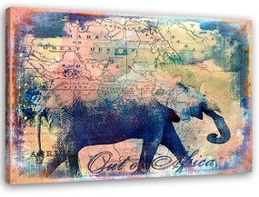Gario Obraz na plátně Slon na výletě - Andrea Haase Rozměry: 60 x 40 cm