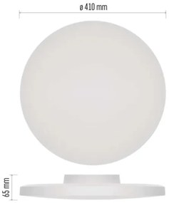 LED Koupelnové stropní svítidlo LED/32W/230V 3000/4000/5700K IP55 bílá