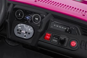 Elektrické autíčko Buggy UTV SPEED růžové