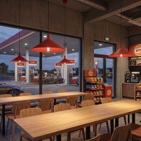 Sollux Lighting Závěsné svítidlo NOX 40 červené
