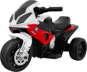 Ramiz BMW S1000 RR Mini dětský motocykl na baterie červený + 3 kolečka + zvuky + LED