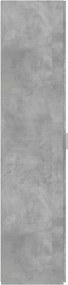 Skříň highboard betonově šedá 45x42,5x185 cm kompozitní dřevo 3281409