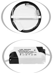 Ecolite LED-CSL-CCT/18W/BI - LED Stropní svítidlo LADA LED/18W/230V bílá