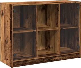Příborník old wood 102 x 37 x 75,5 cm kompozitní dřevo 3318724