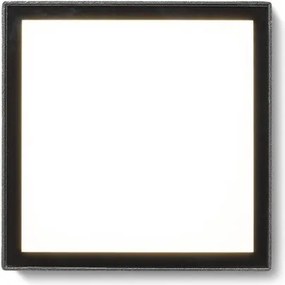 RED R12531 DEJAVU SQ 14 zápustná černá 230V LED 6W IP65 3000K - RED - DESIGN RENDL