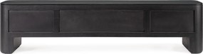 BIZZOTTO TV stolek SINNAR černý 200x50 cm 8051836840737
