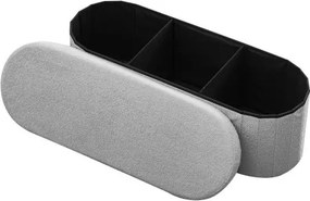 Oválný úložný taburet, Nosnost 299,371 kg VEVOR – 1100 × 380 × 380 mm